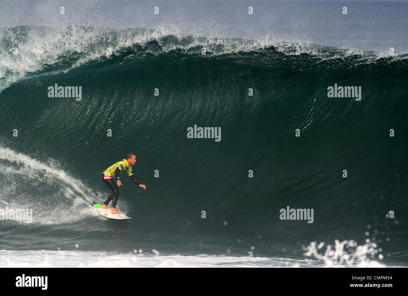 American surfer CJ Hobgood competing in the 2007 Rip Curl Search held ...