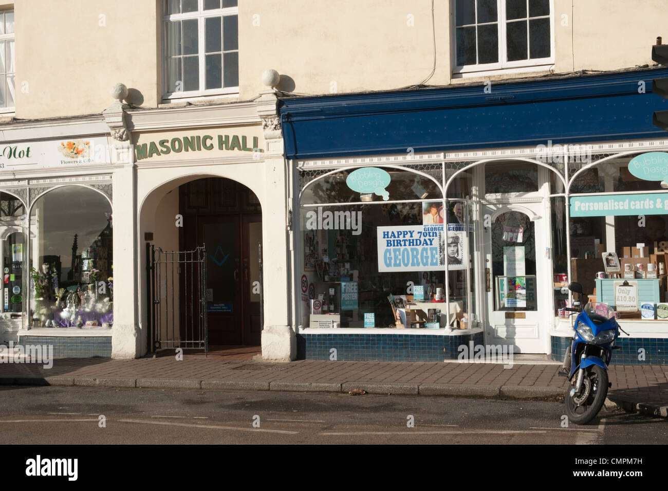 Masonic Hall at Belle View Terrace at Great Malvern Stock Photo - Alamy