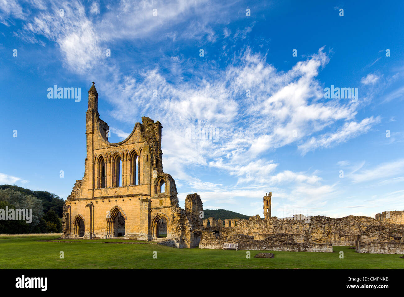The Cistercian Monastery of Byland Abbey, North Yorkshire, Yorkshire ...