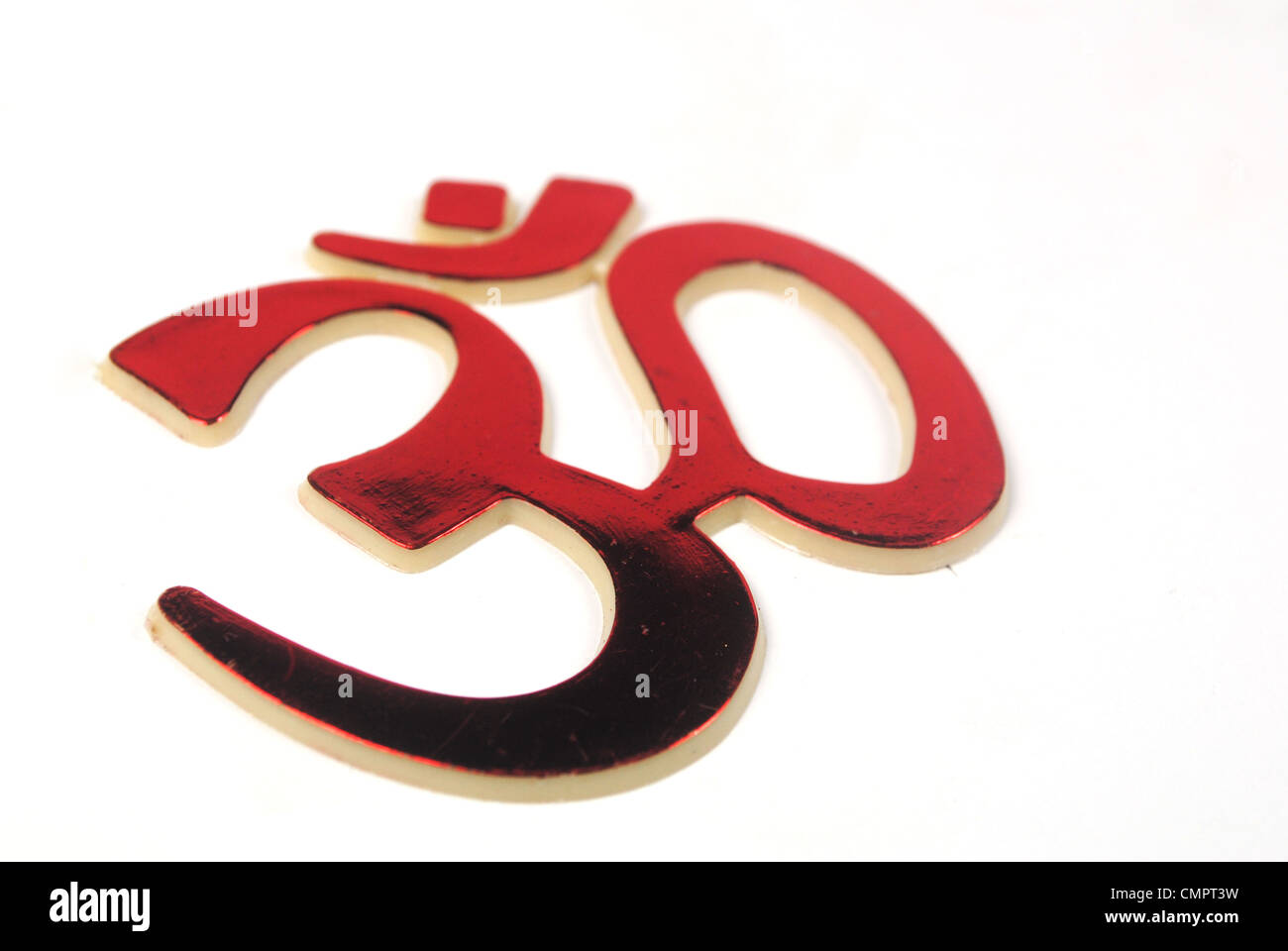 The Hindu holy Symbol OM Stock Photo - Alamy