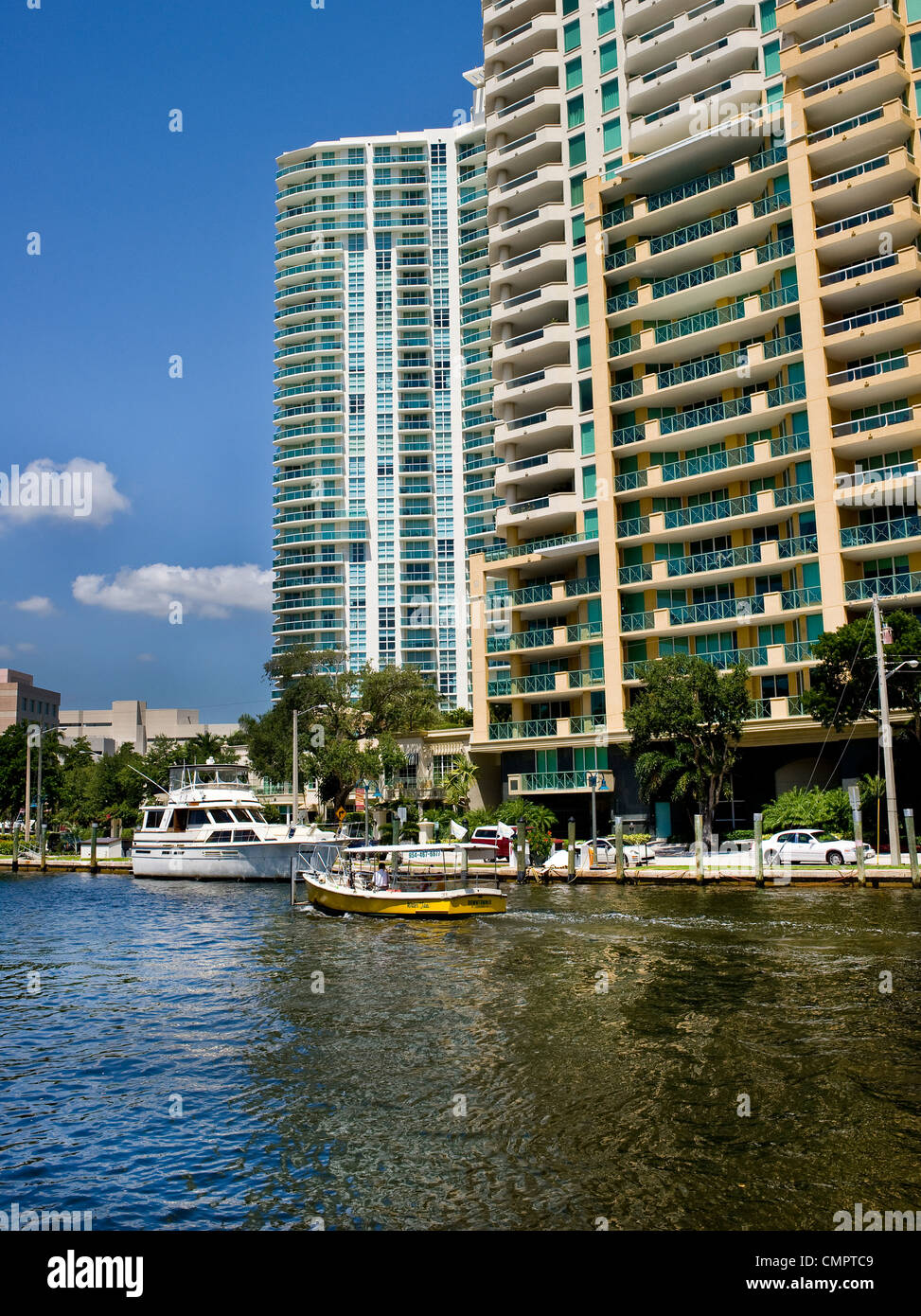 Florida Waterfront Condo Stock Photo - Alamy