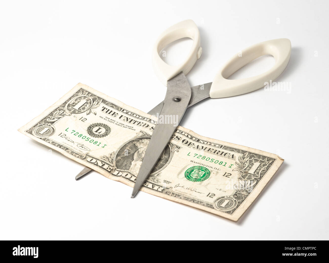 Cutting Dollar Sign High Resolution Stock Photography and Images - Alamy