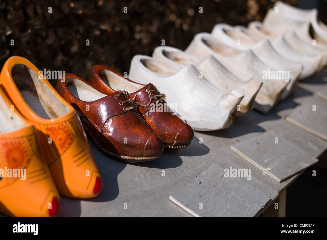 Old fashioned dutch clogs hi-res stock photography and images - Alamy