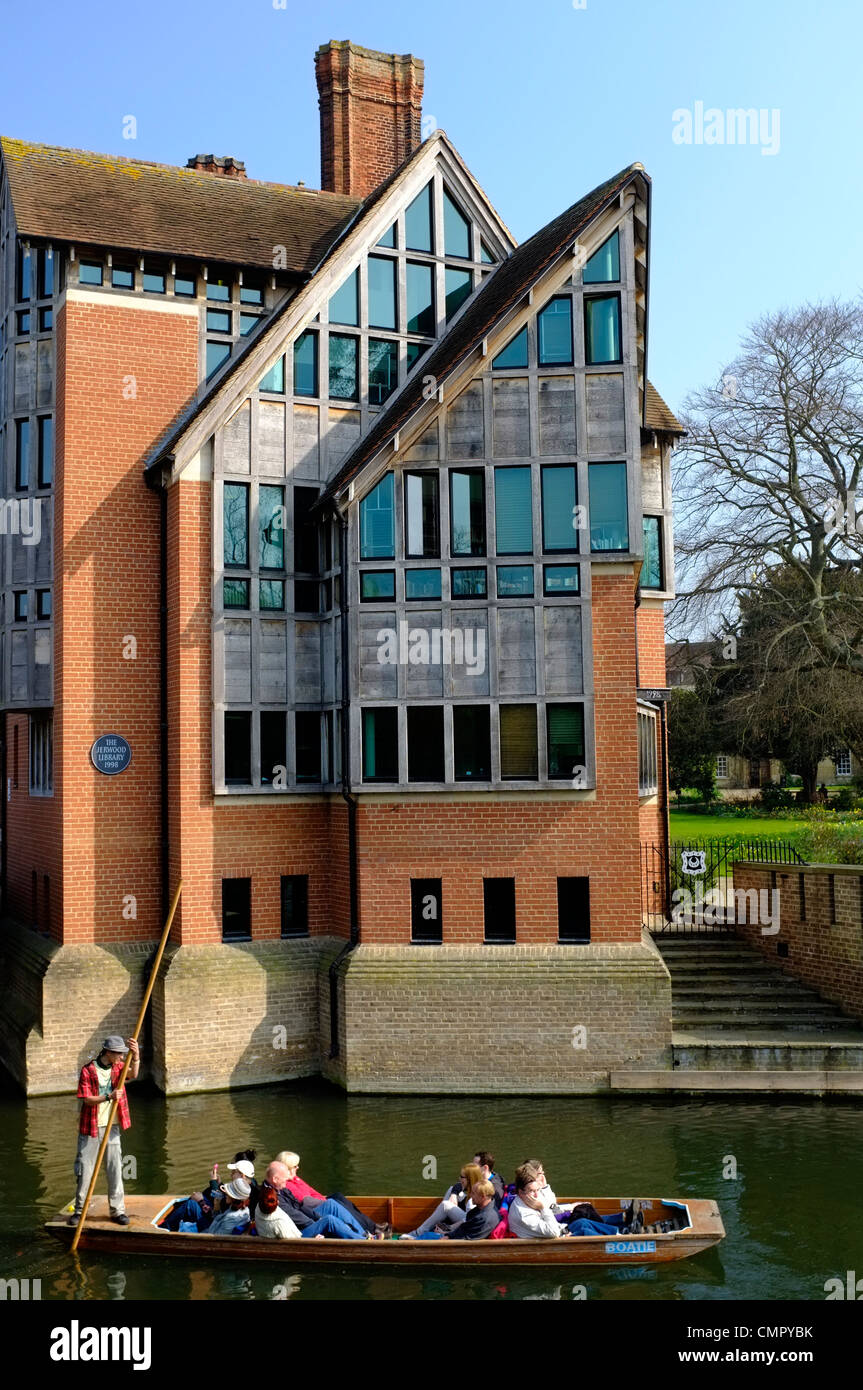 Cambridge gondola library hi-res stock photography and images - Alamy