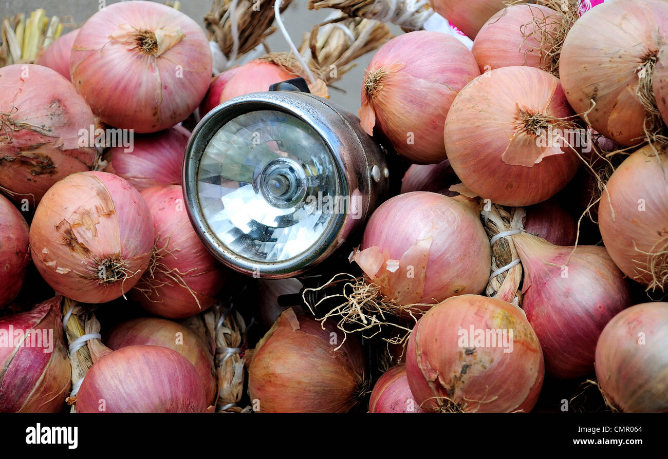 Roscoff onion hi-res stock photography and images - Alamy