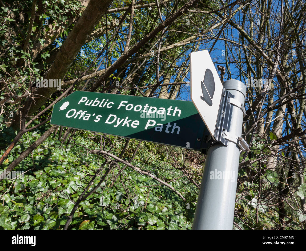 Acorn symbol national trail hi-res stock photography and images - Alamy