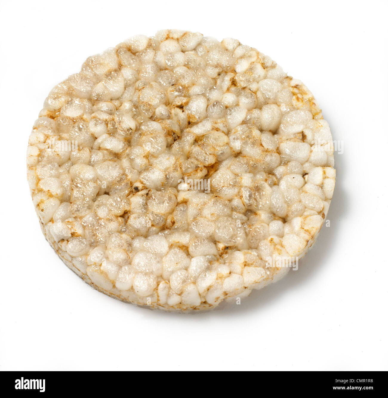 One rice cake aerial Stock Photo - Alamy