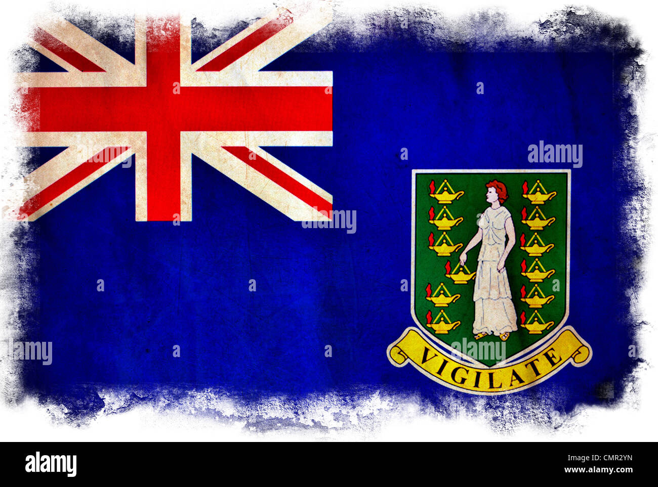 Virgin islands british flag hi-res stock photography and images - Alamy