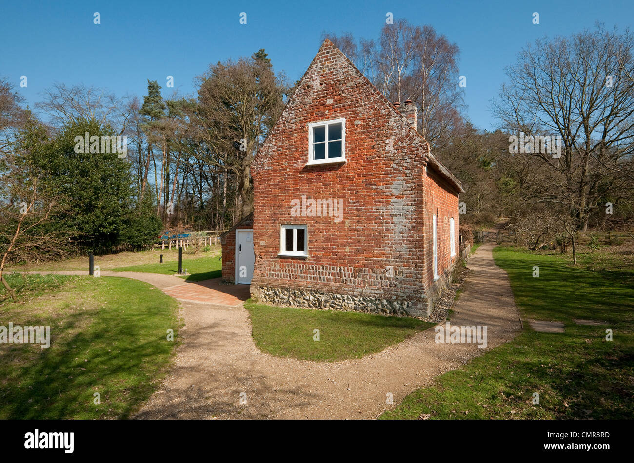 toad hole cottage, how hill, norfolk broads, england Stock Photo - Alamy