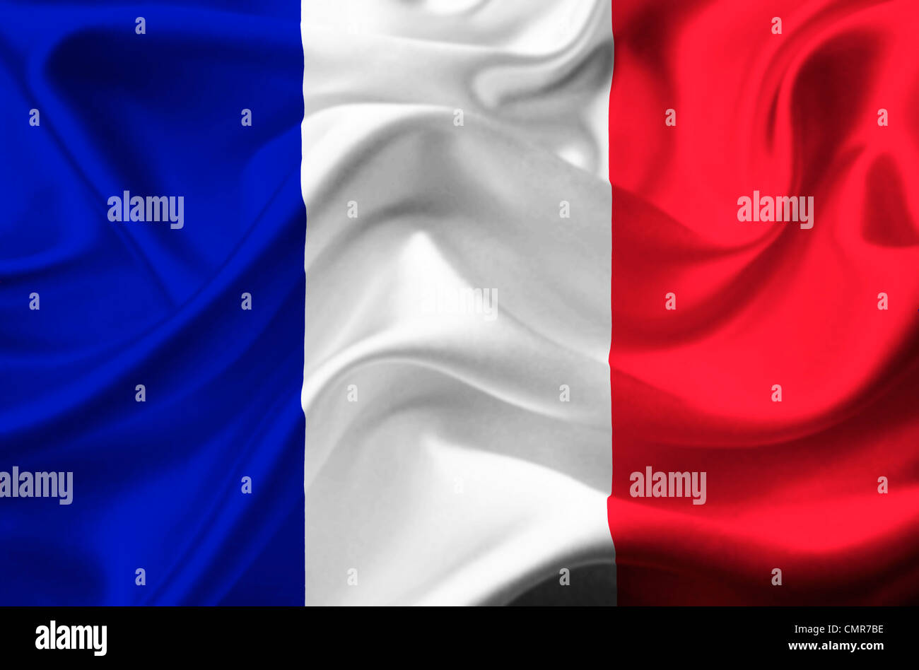 France waving flag Stock Photo - Alamy