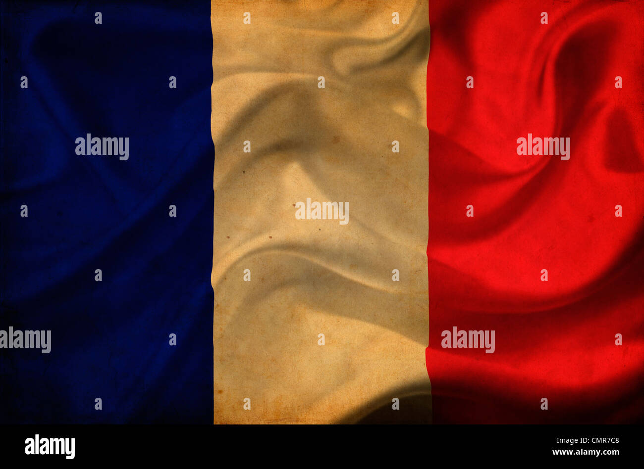 France waving flag Stock Photo - Alamy