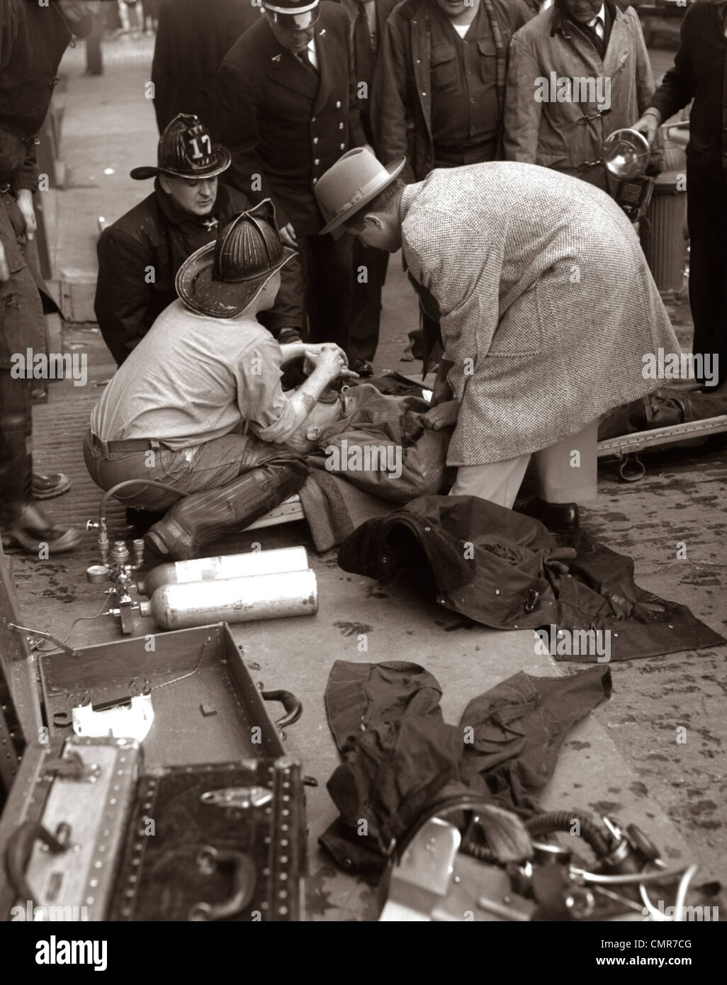 1940s firefighter hi-res stock photography and images - Alamy