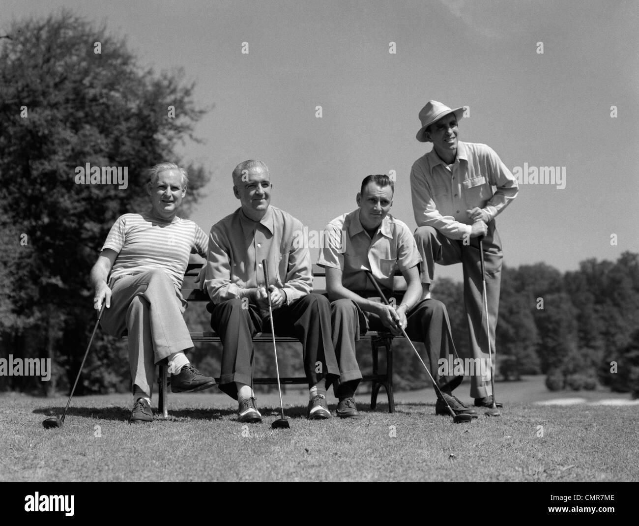 1940s men golf hi-res stock photography and images - Alamy