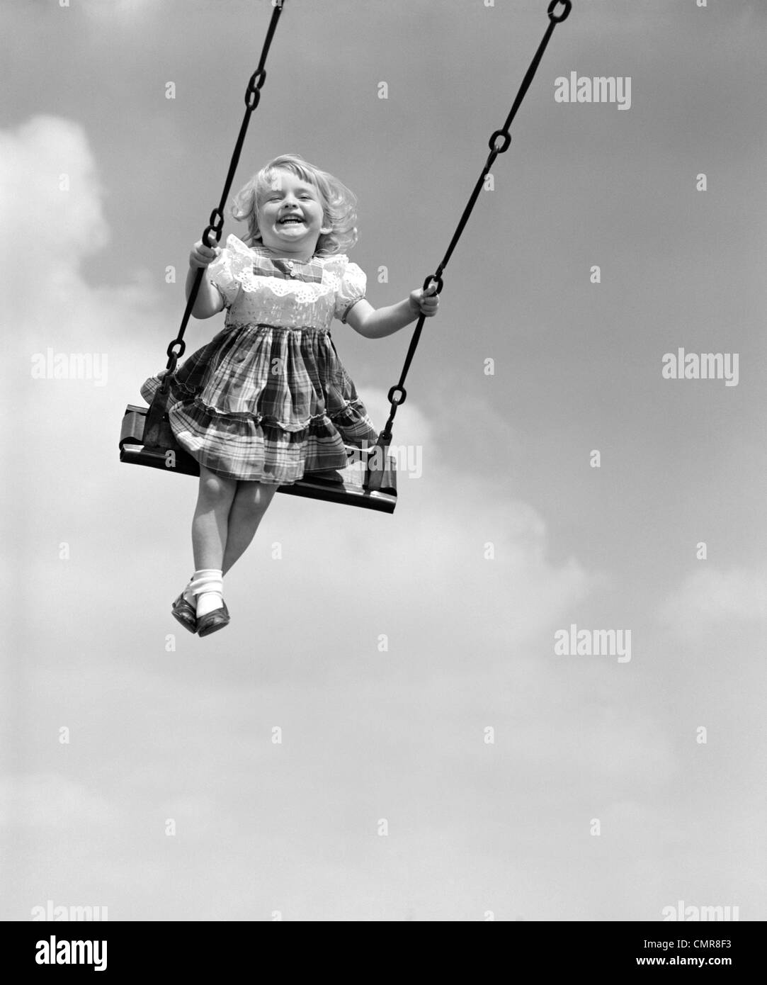 Children playground 1950s hi-res stock photography and images - Alamy