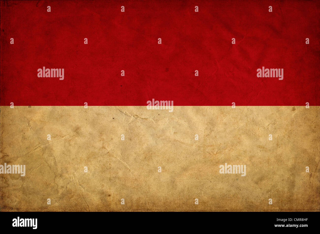 Indonesia grunge flag Stock Photo - Alamy