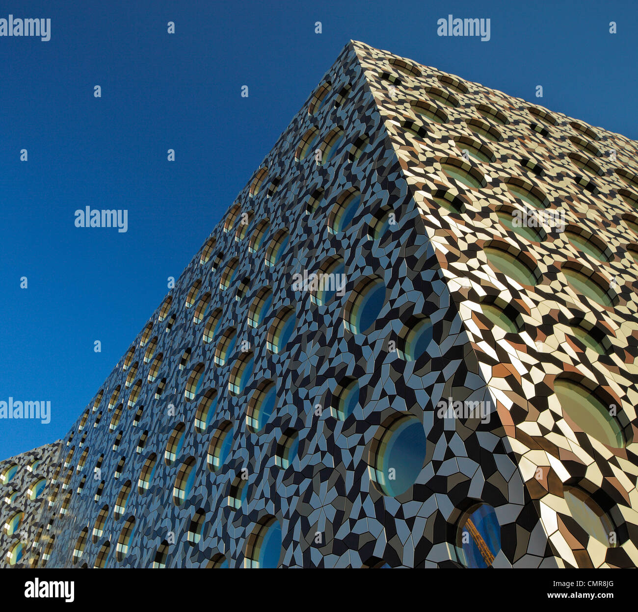 Ultra modern Ravensbourne college building Stock Photo - Alamy