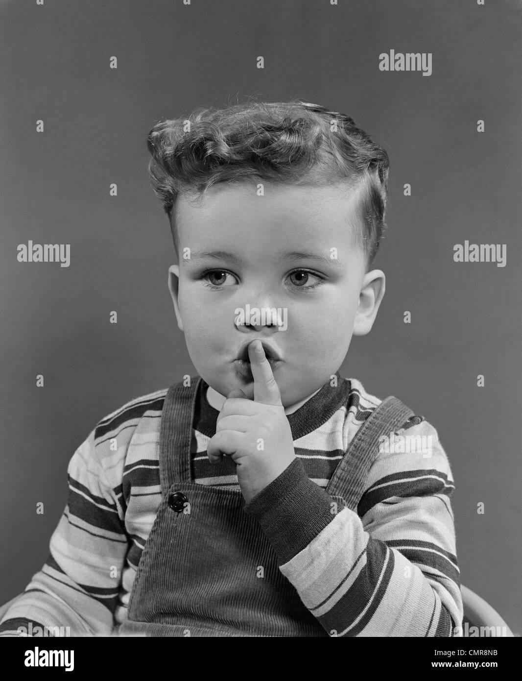 Shush shushing gesture Black and White Stock Photos & Images - Alamy