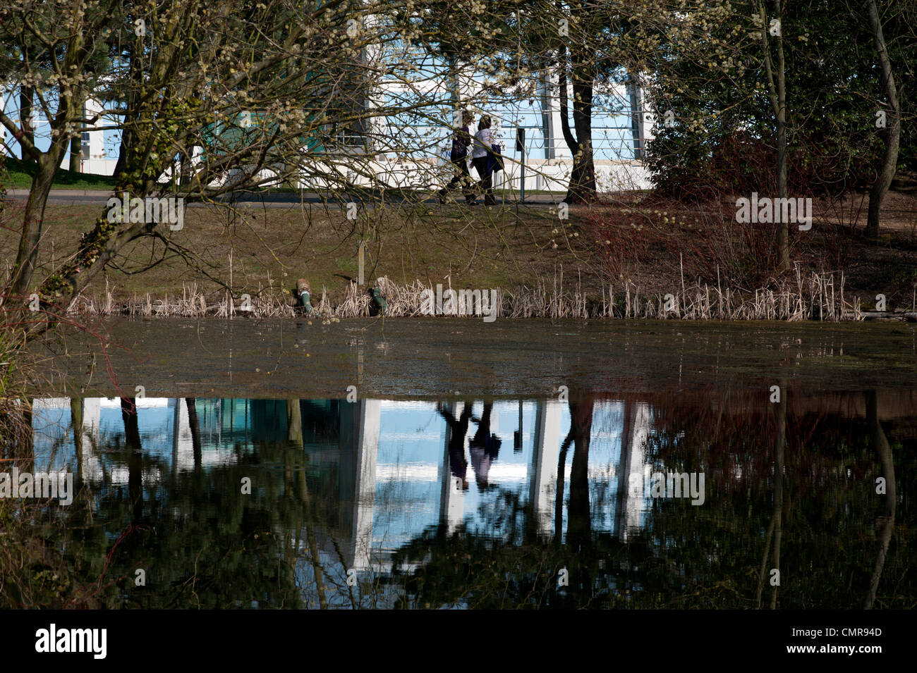 Cambridge Science Park, Cambridge, England. 23 March 2012 Stock Photo ...
