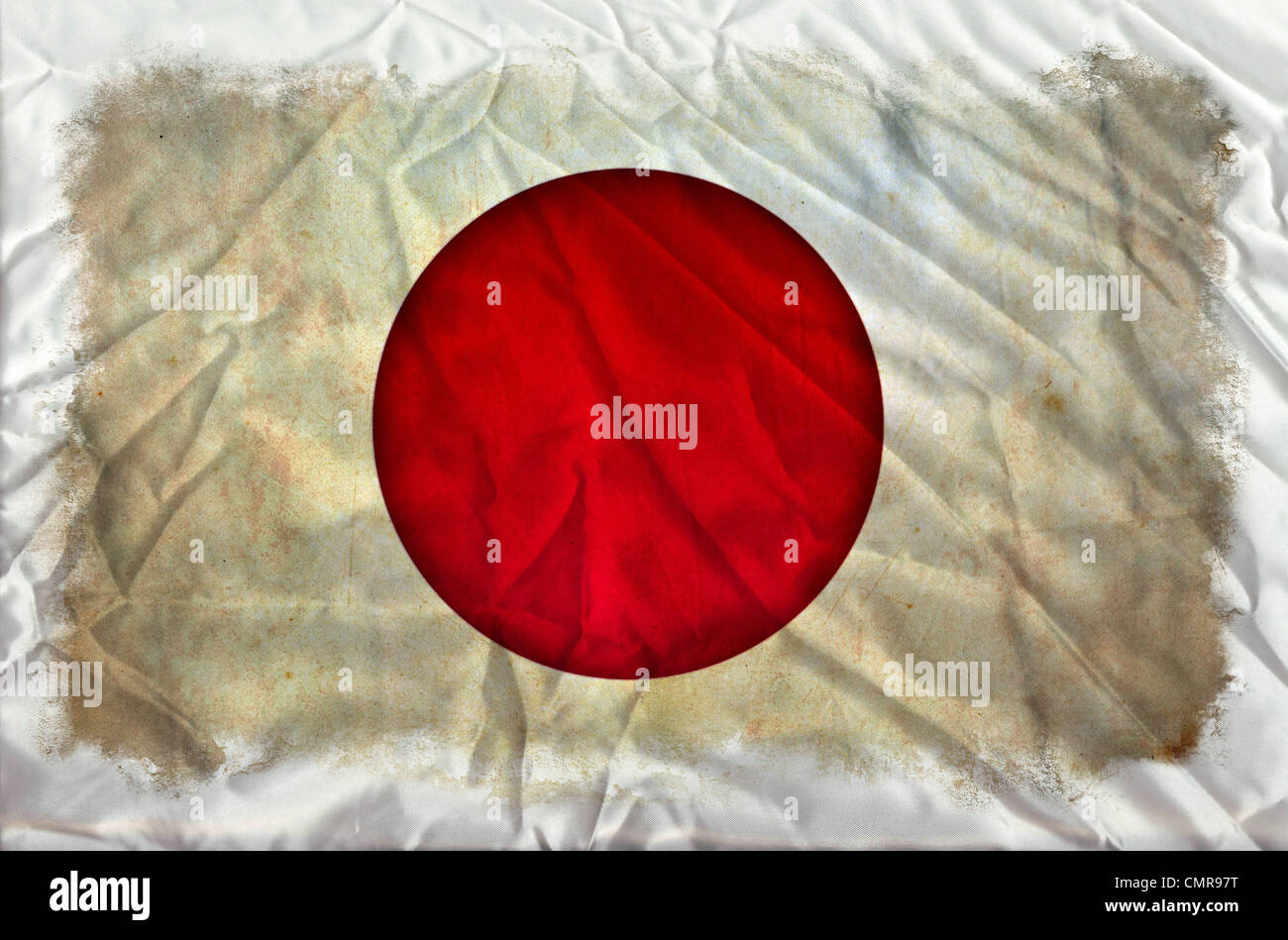 Japan grunge flag hi-res stock photography and images - Alamy
