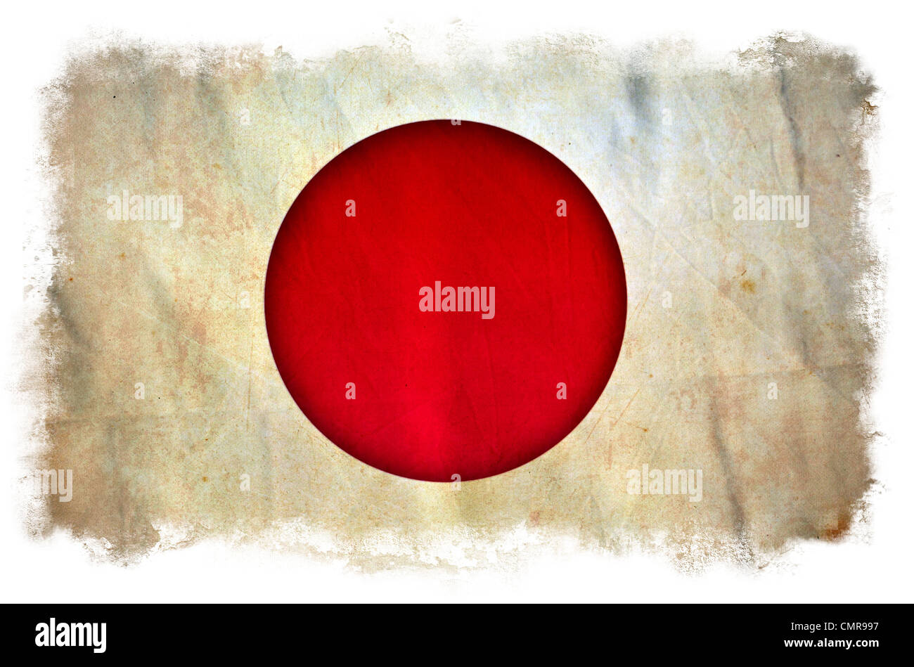 Japan grunge flag Stock Photo - Alamy