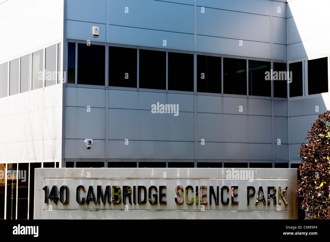 Cambridge Science Park, Cambridge, England. 23 March 2012 Stock Photo ...