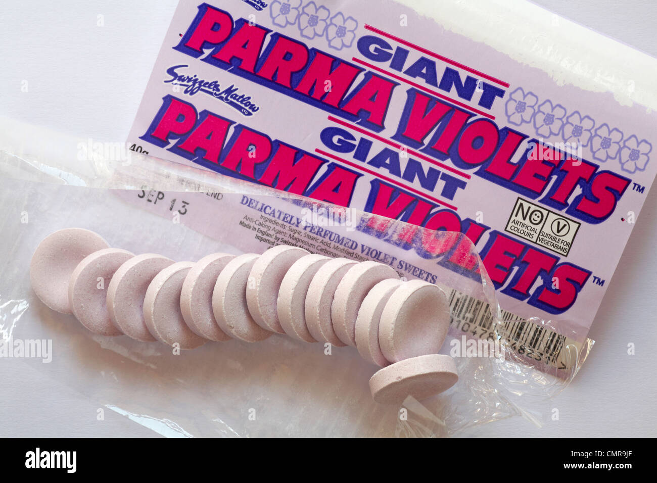 Giant parma violet sweets hi-res stock photography and images - Alamy