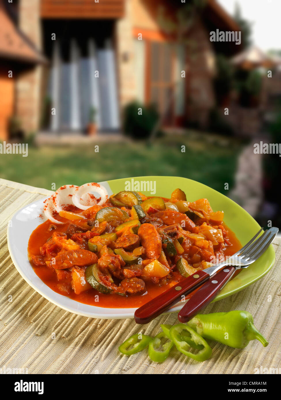 letcho, vegetable stew (Hungary Stock Photo - Alamy