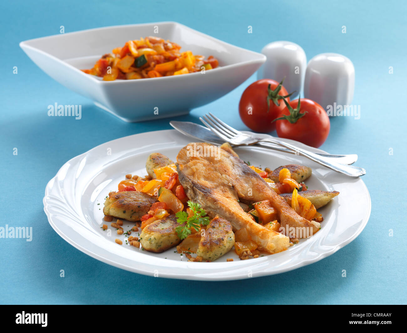 Carp fish stew zucchini hi-res stock photography and images - Alamy