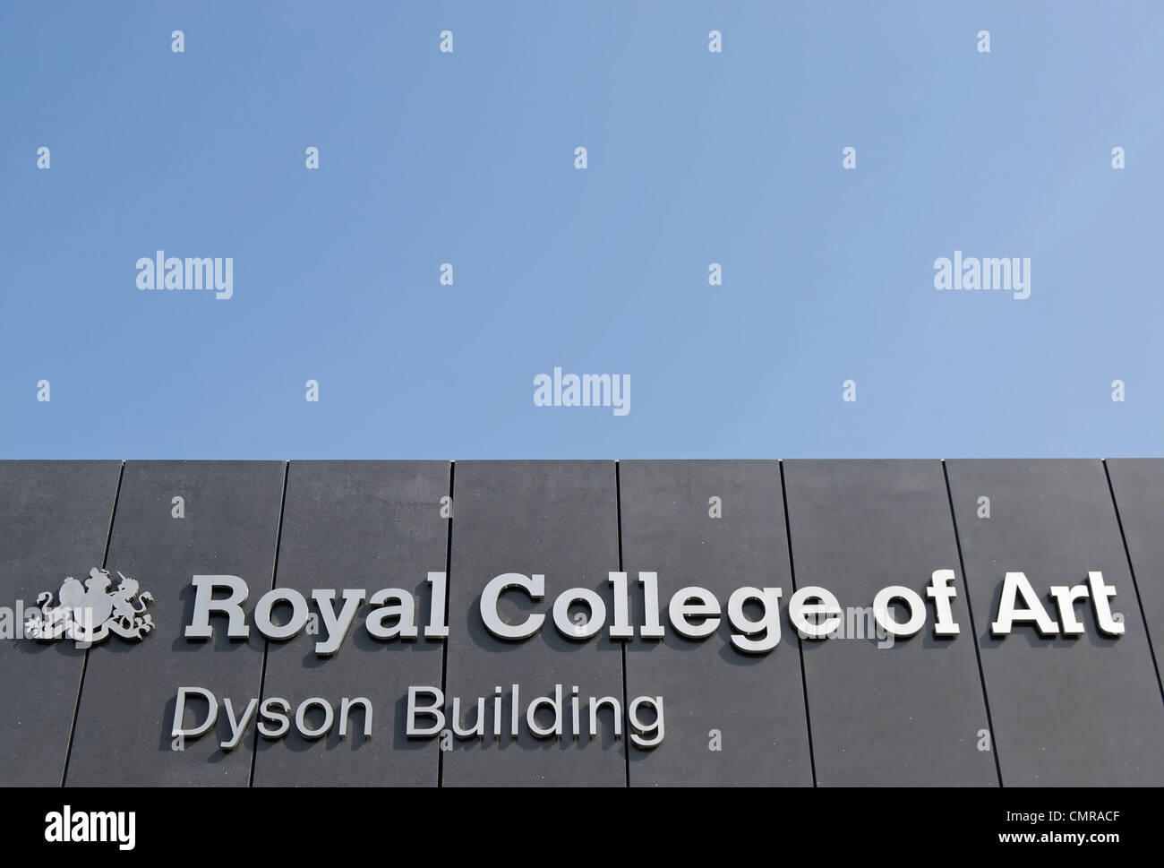 exterior of the dyson building of the royal college of art, battersea ...