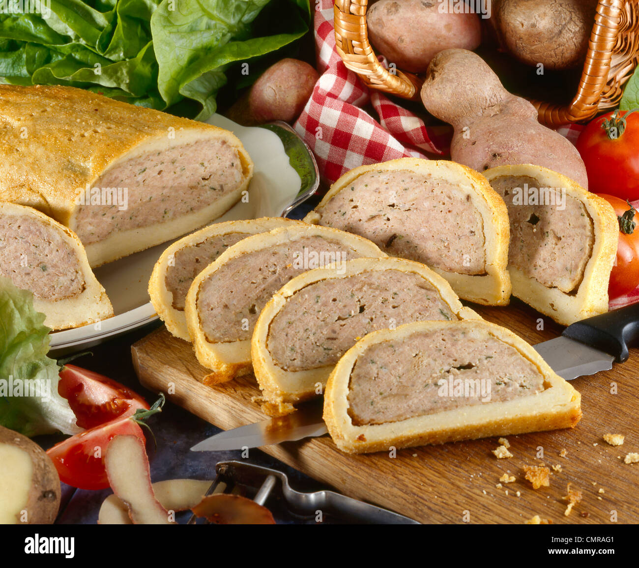 hash with potato shell Stock Photo - Alamy