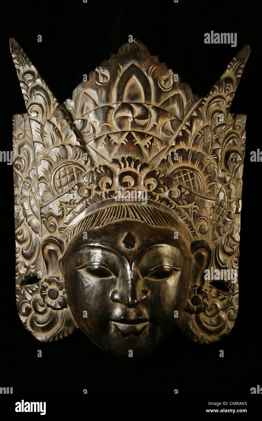 2000s ASIAN TRIBAL MASK Stock Photo - Alamy