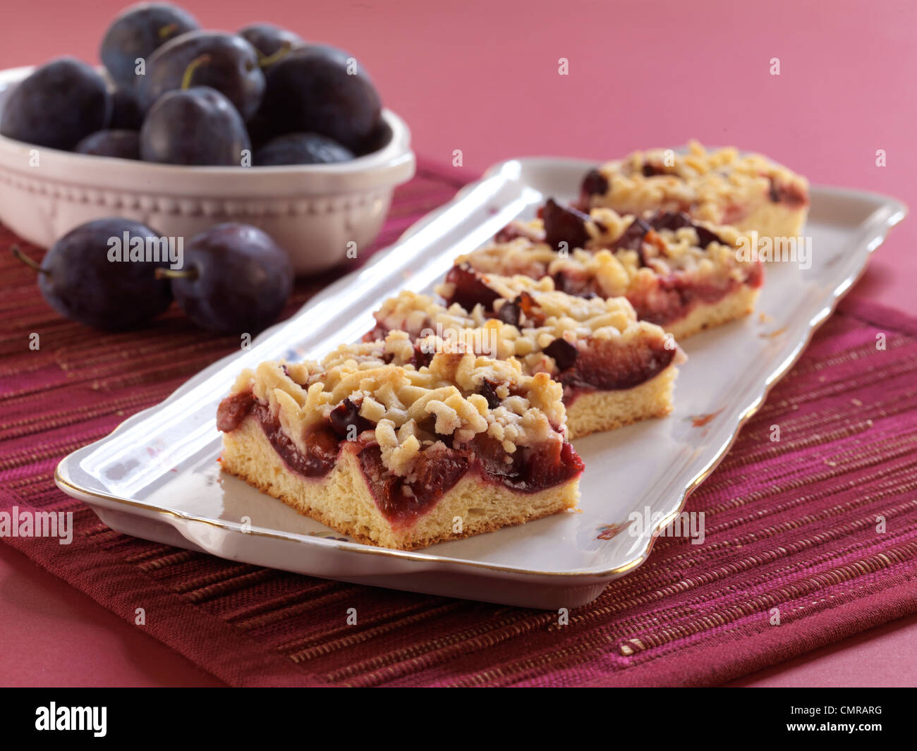 Pflaumenkuchen hi-res stock photography and images - Alamy
