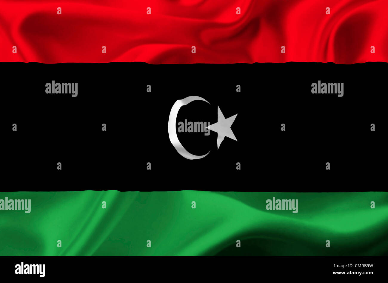 Old libya flag hi-res stock photography and images - Alamy