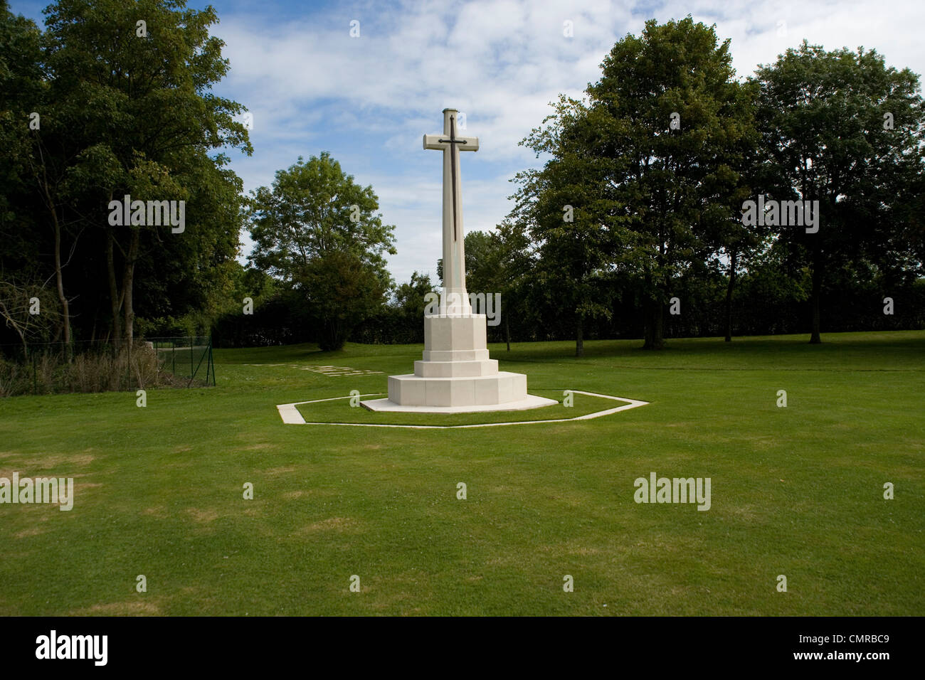 Commonwealth War Graves Commission Cemetery in Hermanville, Normandy ...