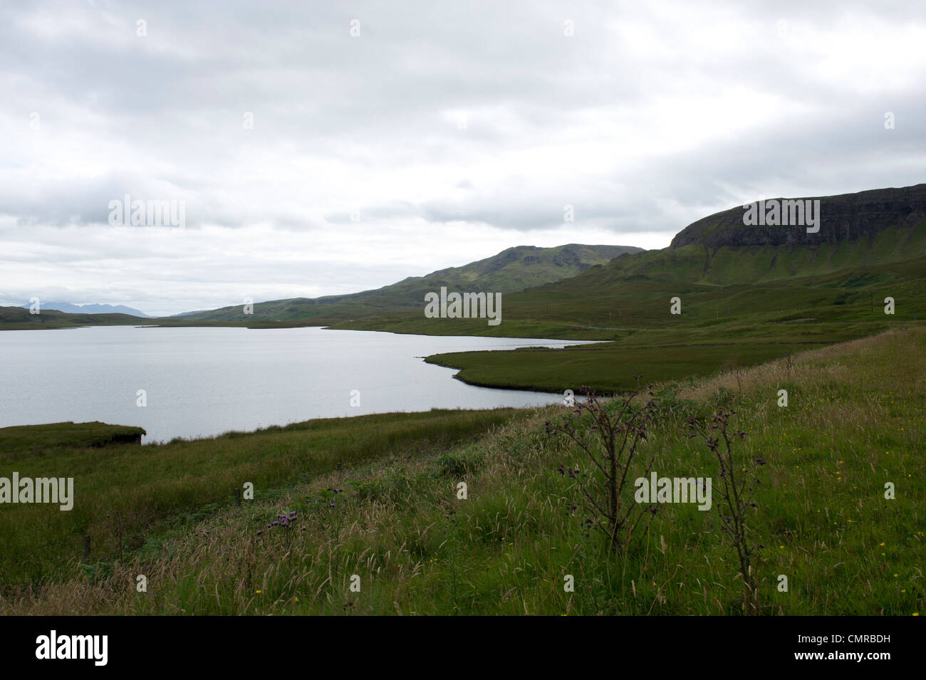 Loch Leathan, Isle Of Skye, Scotland, UK Stock Photo - Alamy