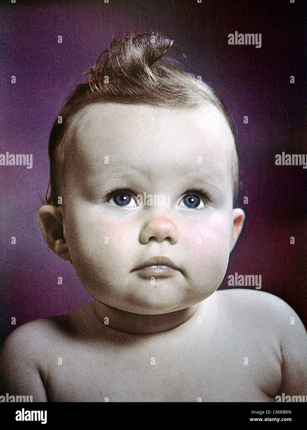 1950s baby hi-res stock photography and images - Alamy