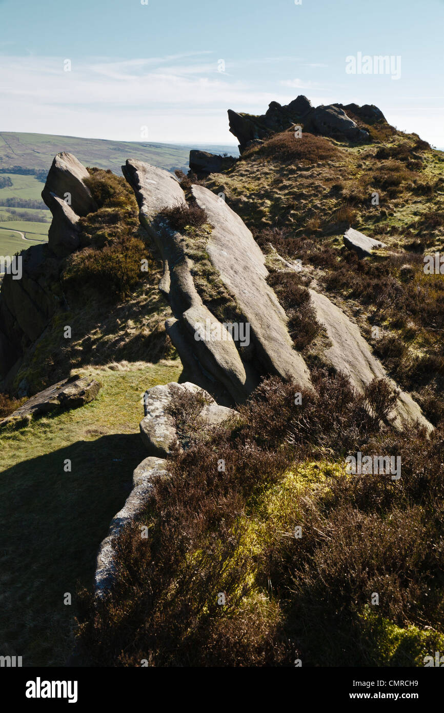 Ramshaw Rocks, The Roaches, Peak District National Park, Staffordshire ...