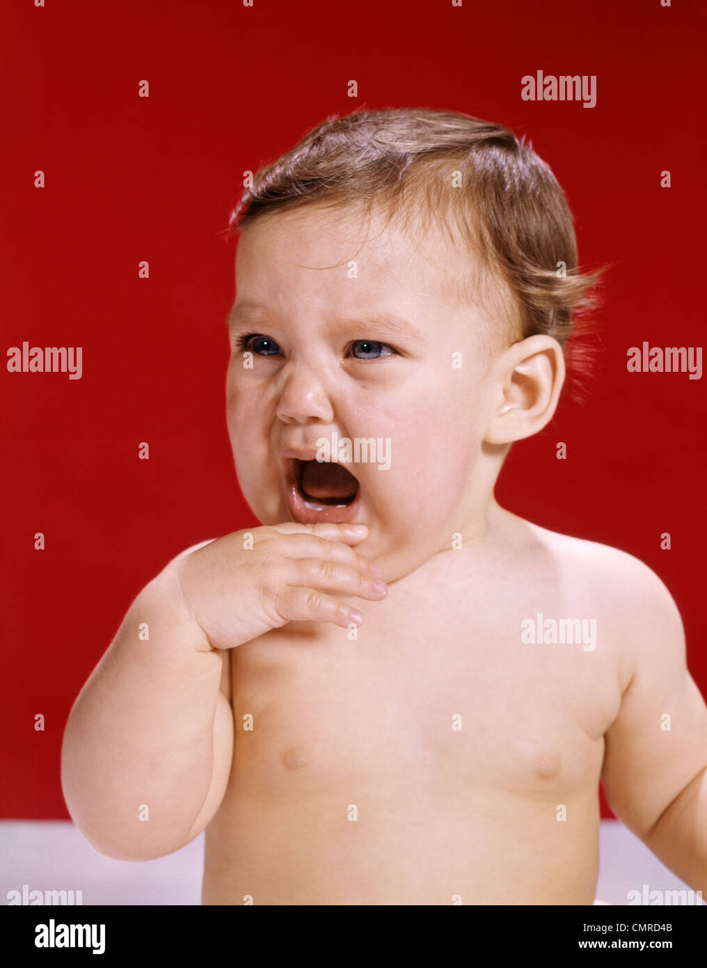 Retro crying hi-res stock photography and images - Alamy