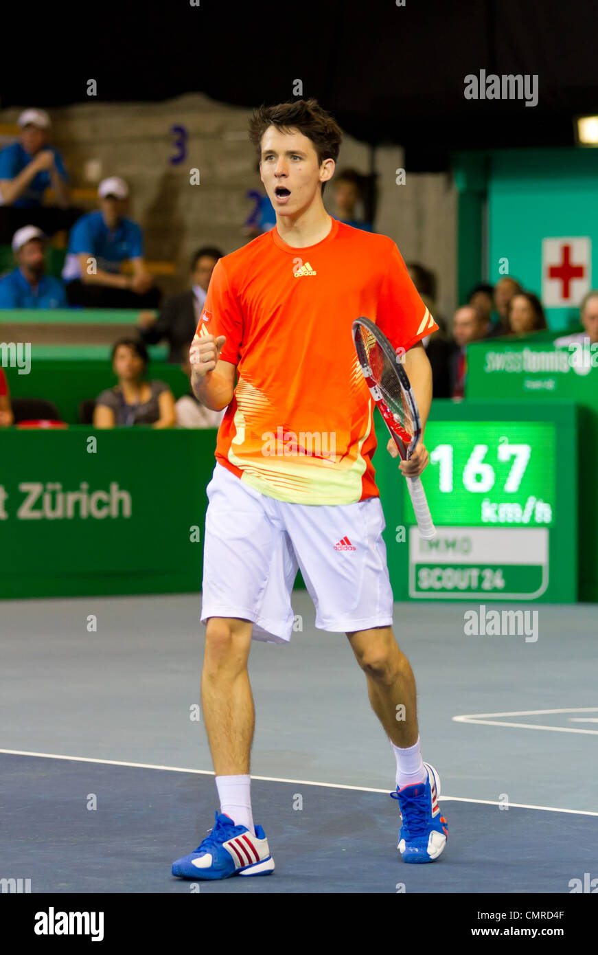 Julien Cagnina plays tennis for 3rd place of BNP Paribas Open Champions ...