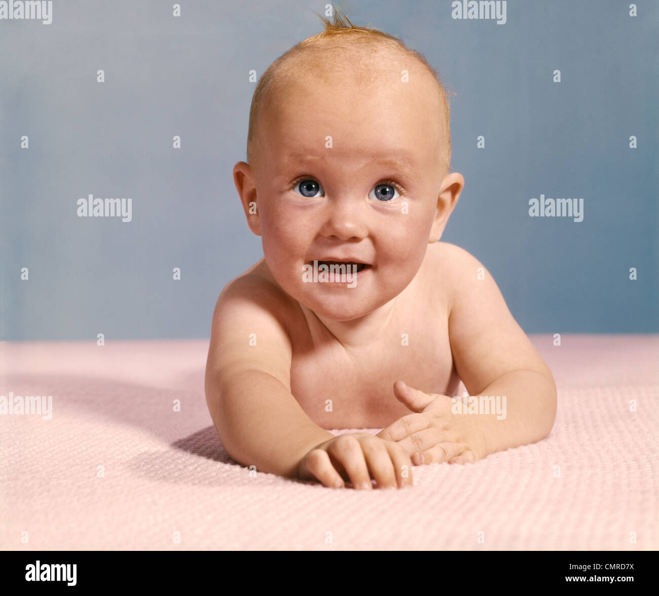 Baby portrait 1970s hi-res stock photography and images - Alamy