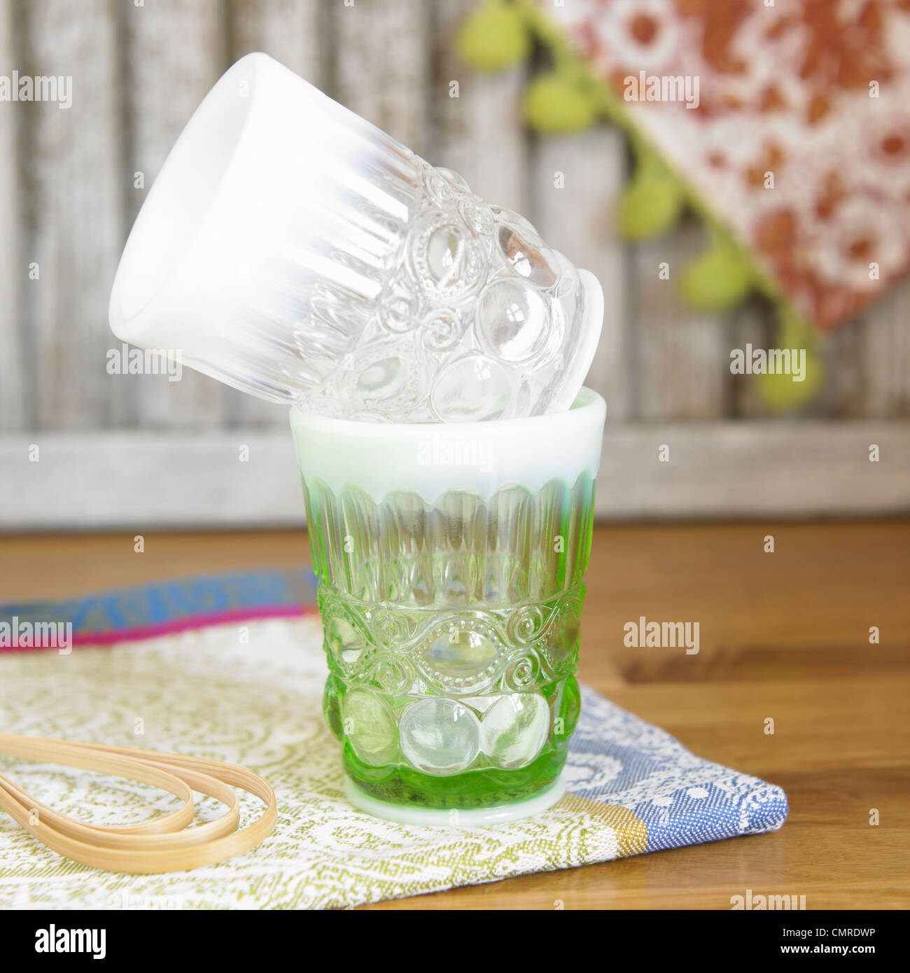 Stack of cups Stock Photo - Alamy