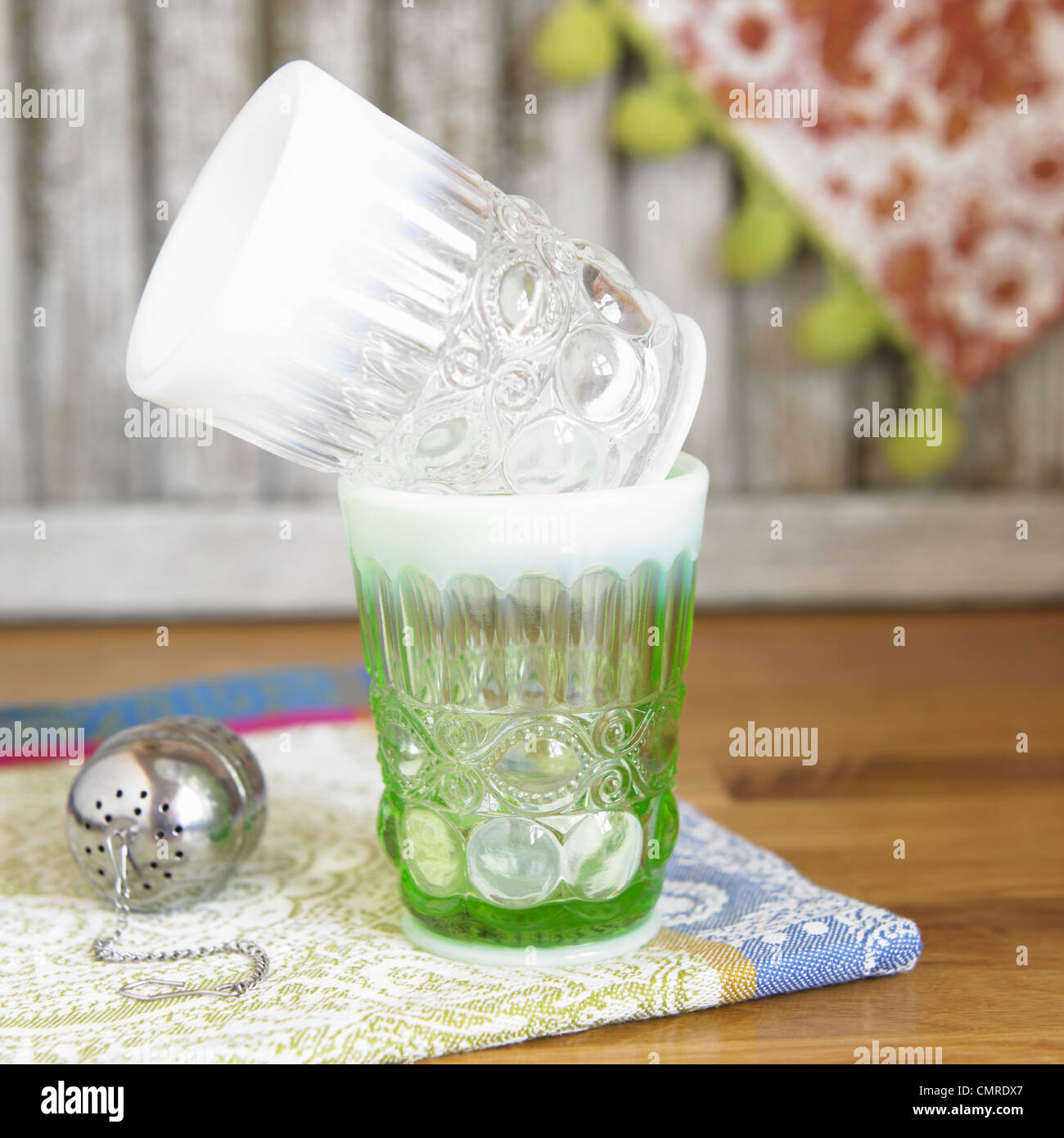 Stack of cups Stock Photo - Alamy