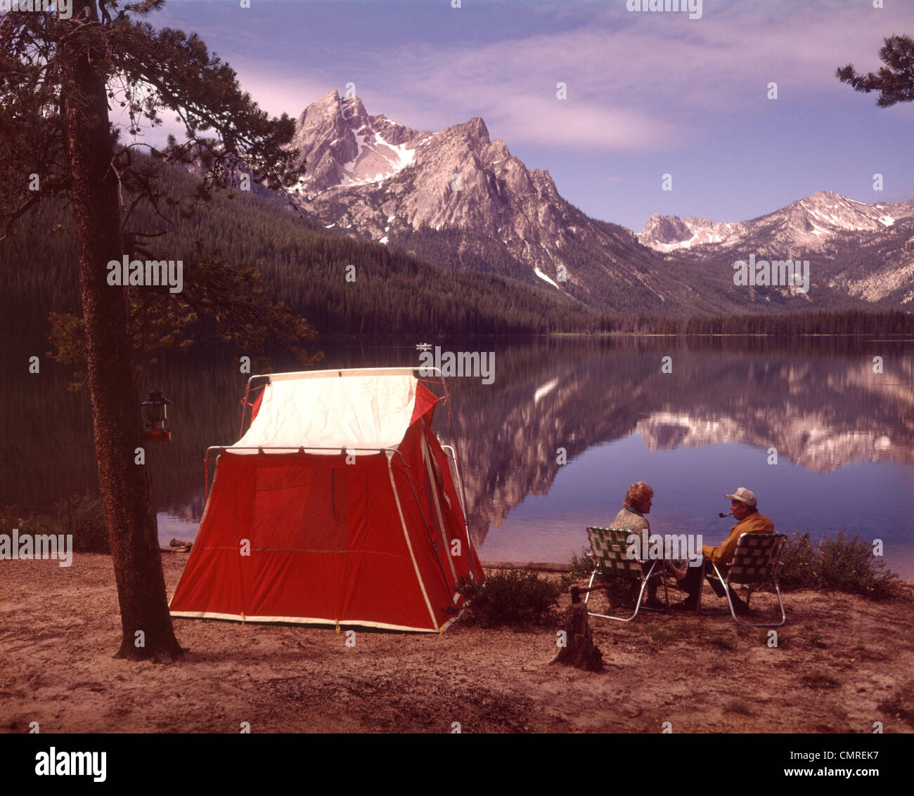 Mountain tent 1970s hi-res stock photography and images - Alamy