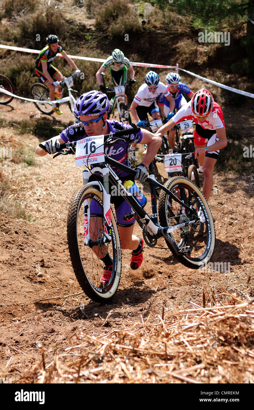 British National Mountain Bike Race Cross-Country round one Sherwood ...