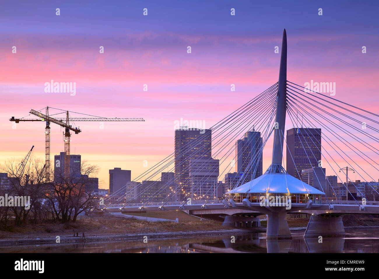 Esplanade Riel Footbridge High Resolution Stock Photography and Images ...