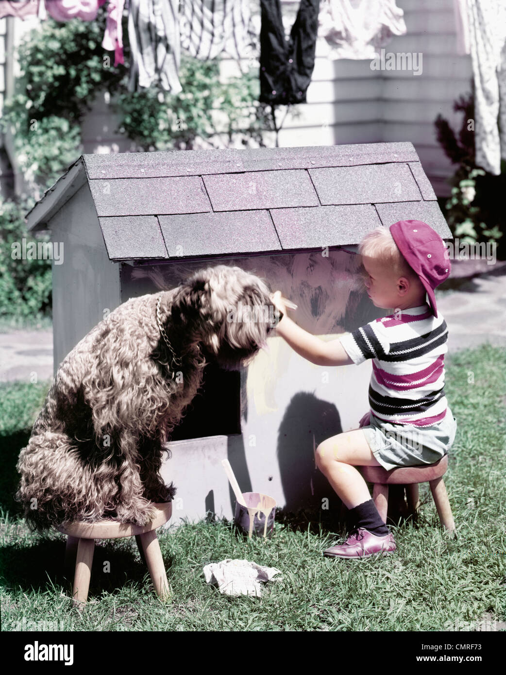 Boy 4 5 years old 1950s hi-res stock photography and images - Alamy