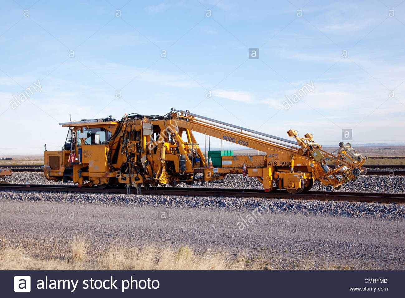 Harsco Rail Model 6700 Production Switch Tamper "New Mexico Stock Photo ...