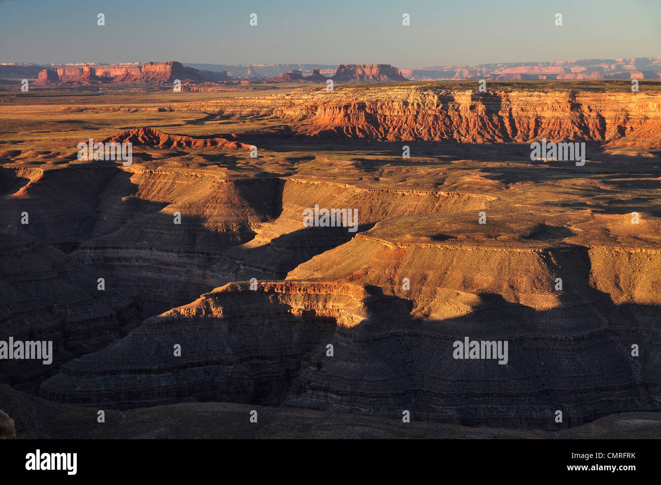 Monument Valley from Muley Point, Utah Stock Photo - Alamy