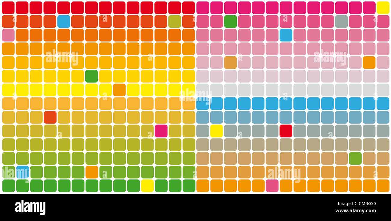 Vector animation of color rectangles Stock Photo - Alamy