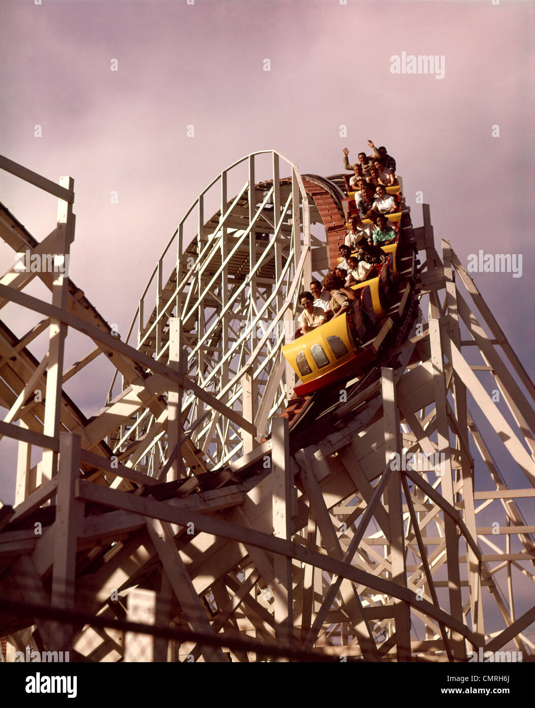 1960s amusement park rides hi-res stock photography and images - Alamy